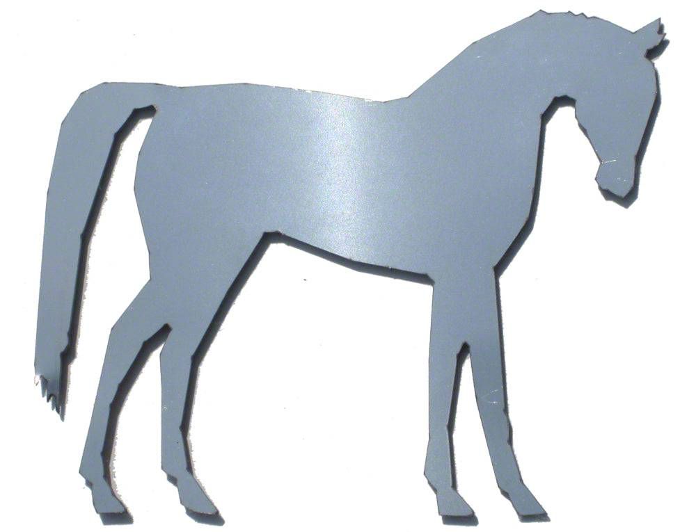 Tundra Stainless Steel Emblem; Horse (Universal; Some Adaptation May Be ...