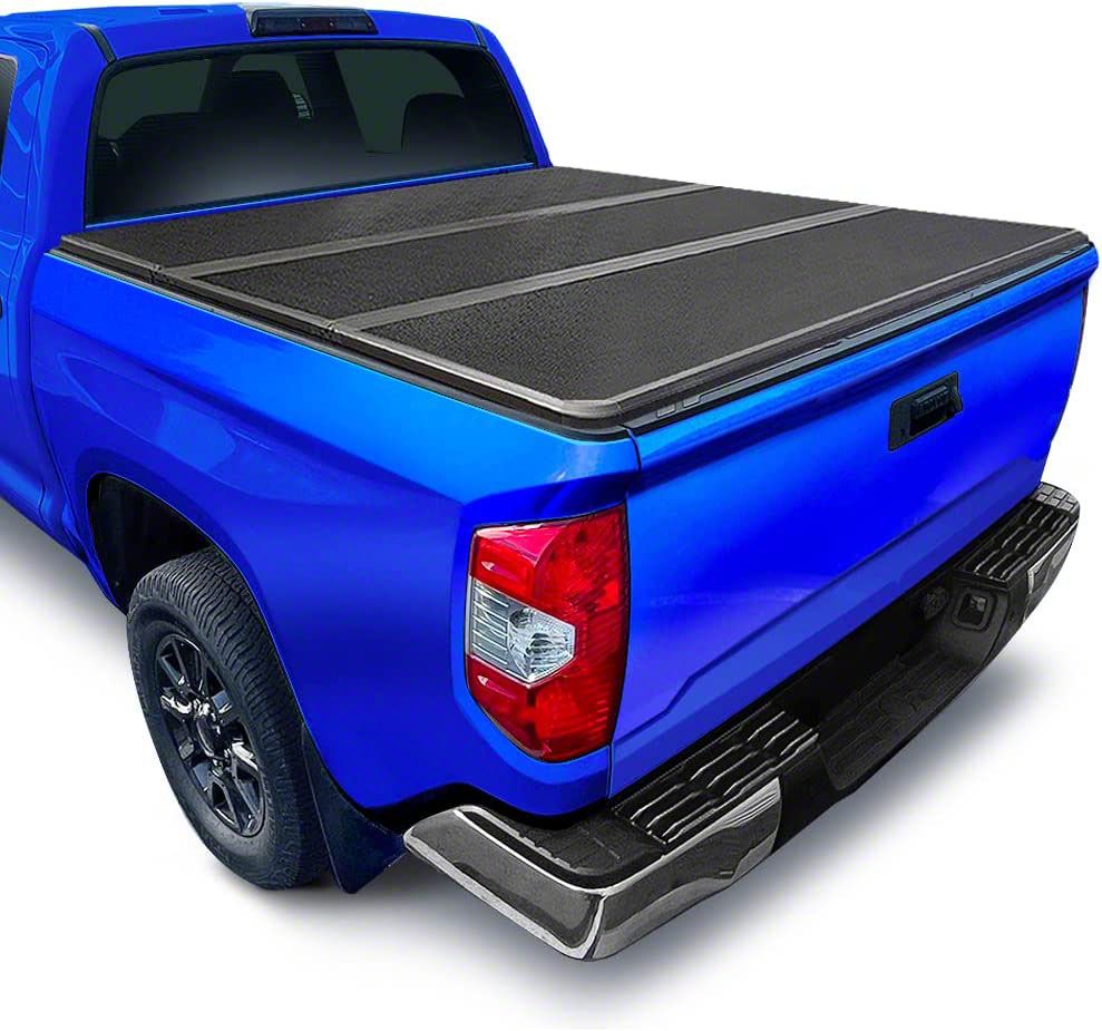 Tundra T5 Alloy Hardtop Tri-Fold Tonneau Cover (14-21 Tundra w/ 5-1/2 ...