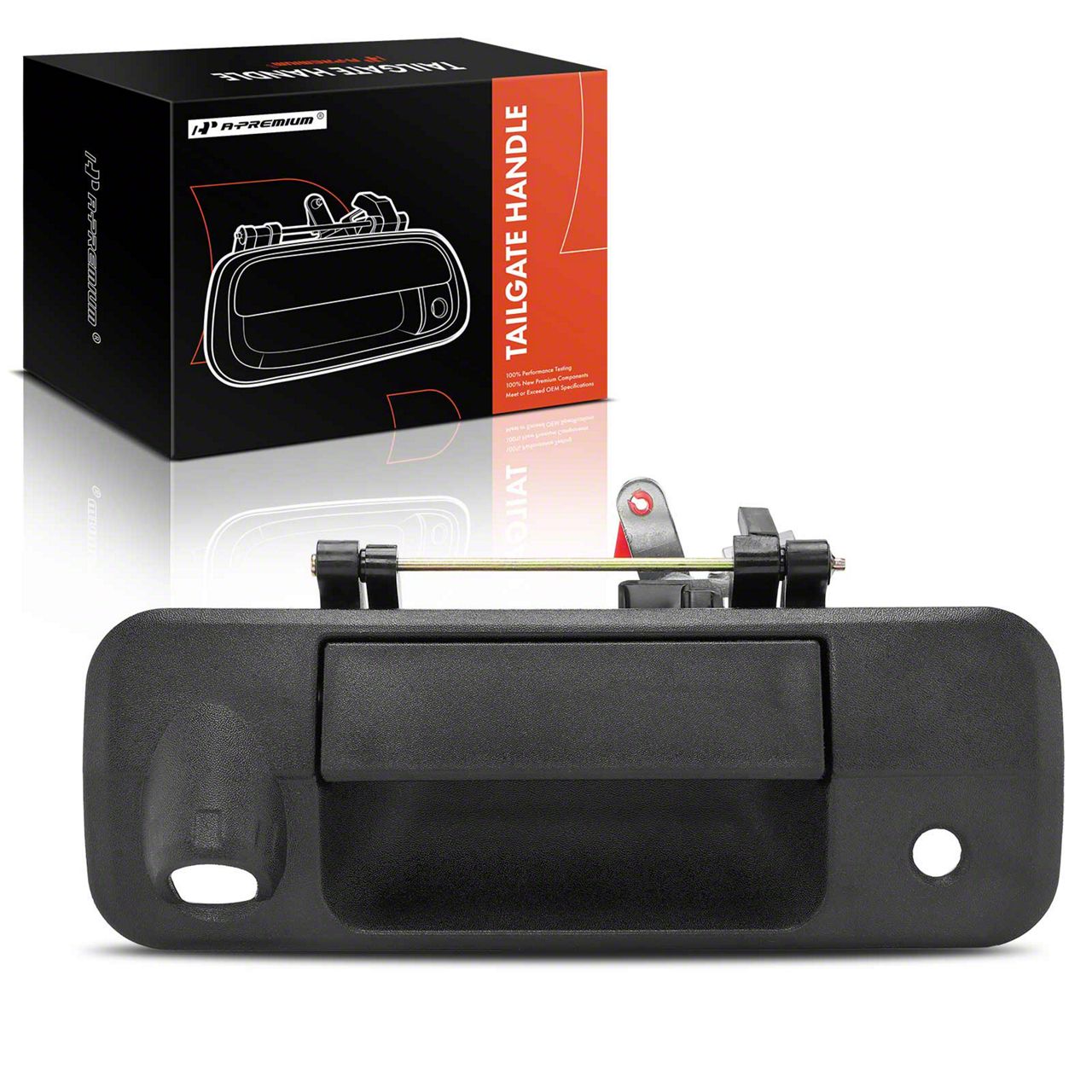 Tundra Tailgate Latch Handle with Backup Camera and Keyhole Opening ...