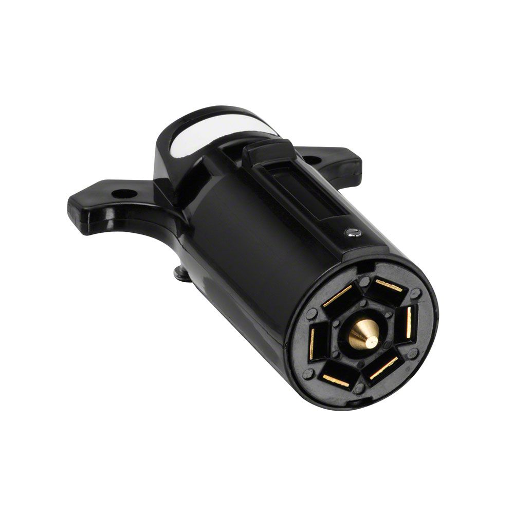 Tundra Trailer Wiring Adapter Connector; 7-Way Plastic Connector ...