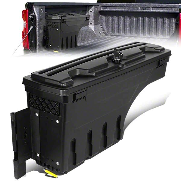 Tundra Wheel Well Lockable Bed Storage Tool Box; Driver Side (07-21 ...