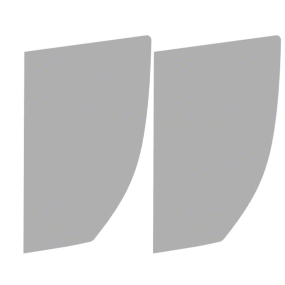 Tundra Window Tint Pre-Cut Kit; Front Driver Side Roll-Up; 5% Dark (07 ...