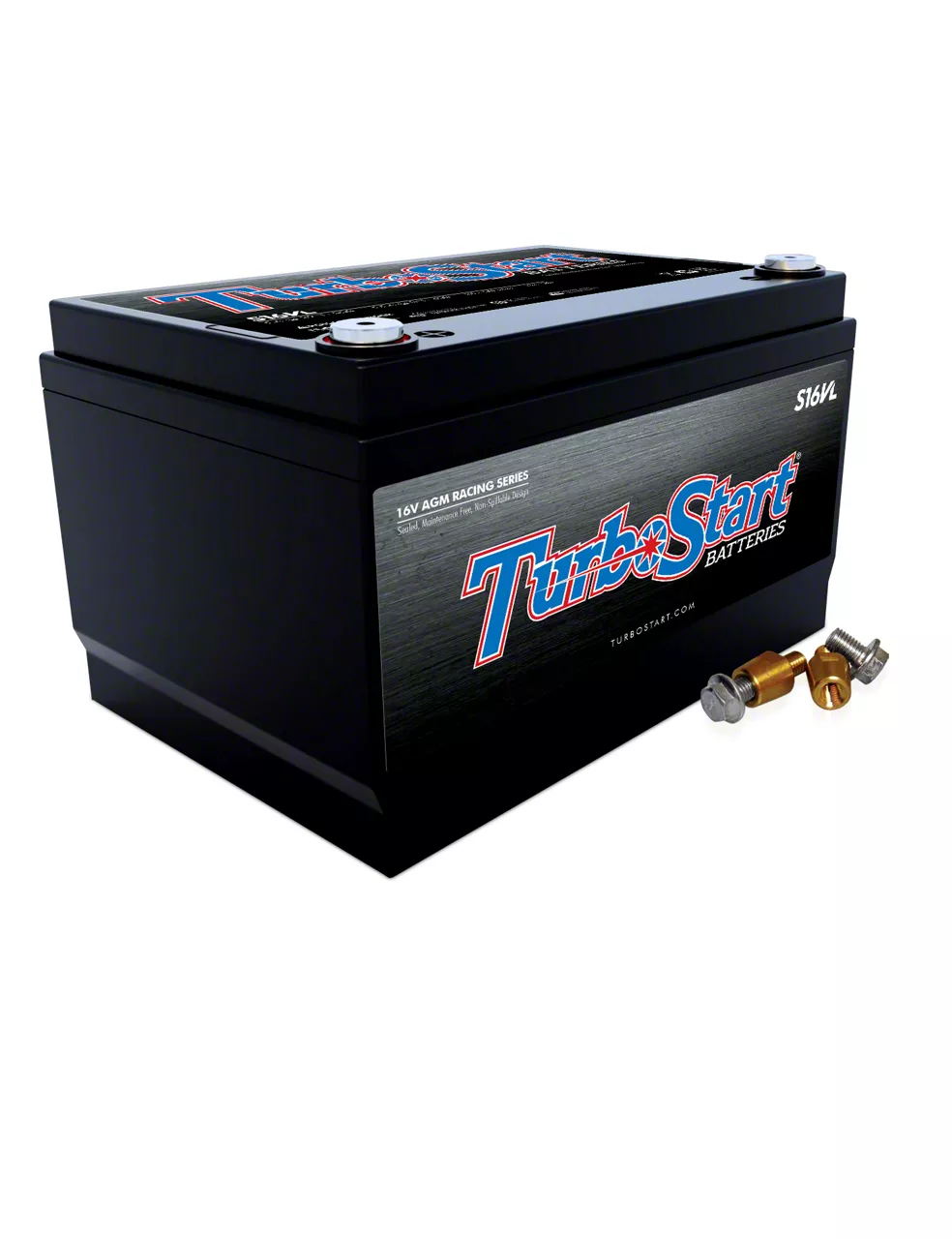 TurboStart Jeep Wrangler Light Weight AGM Race Battery S16VL - Free ...