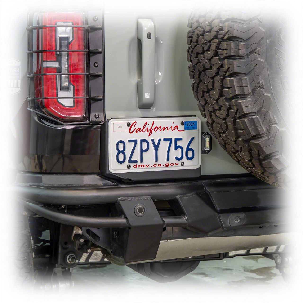 Turn Offroad Bronco License Plate Relocation Kit EA6-M1 (21-25 Bronco ...