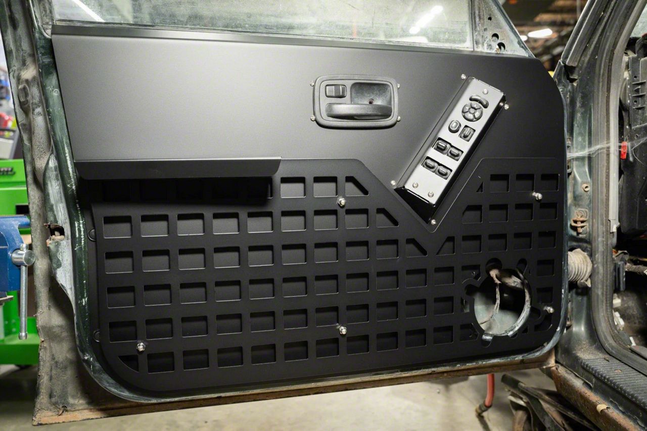 Turtle Laboratories Jeep Cherokee Aluminum Front Door Panels with ...