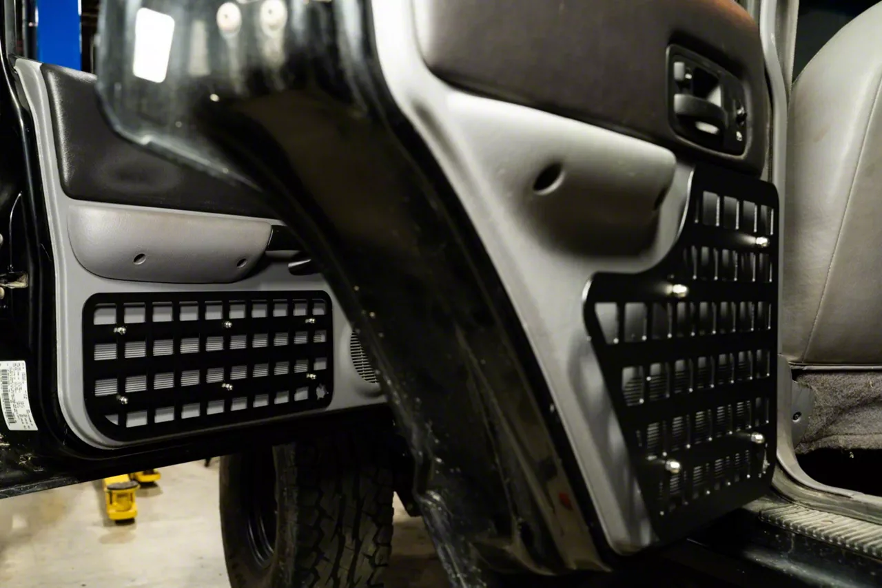 Turtle Laboratories Jeep Cherokee Aluminum Front and Rear Door MOLLE ...