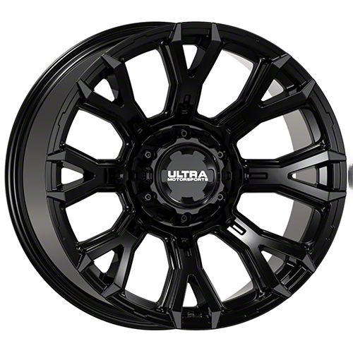 Ultra Wheels Titan XD Scorpion Gloss Black 6-Lug Wheel; 20x10; -25mm ...