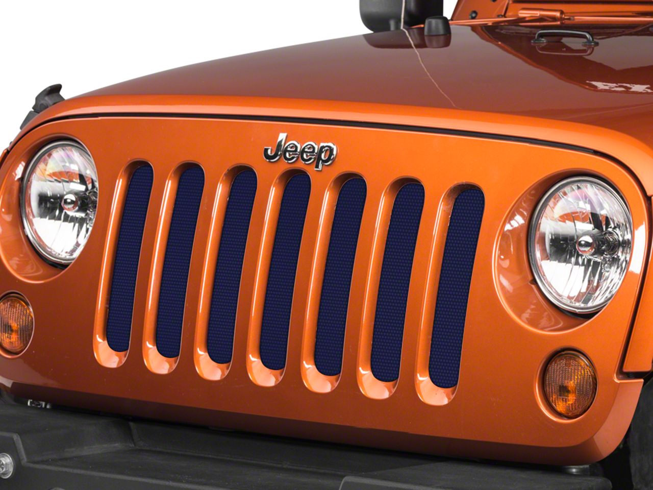 Under The Sun Inserts Jeep Wrangler Grille Insert; True Blue INSRT ...