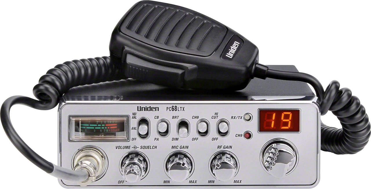 Uniden Frontier Mid-Size CB Radio PC-68LTX (Universal; Some Adaptation ...