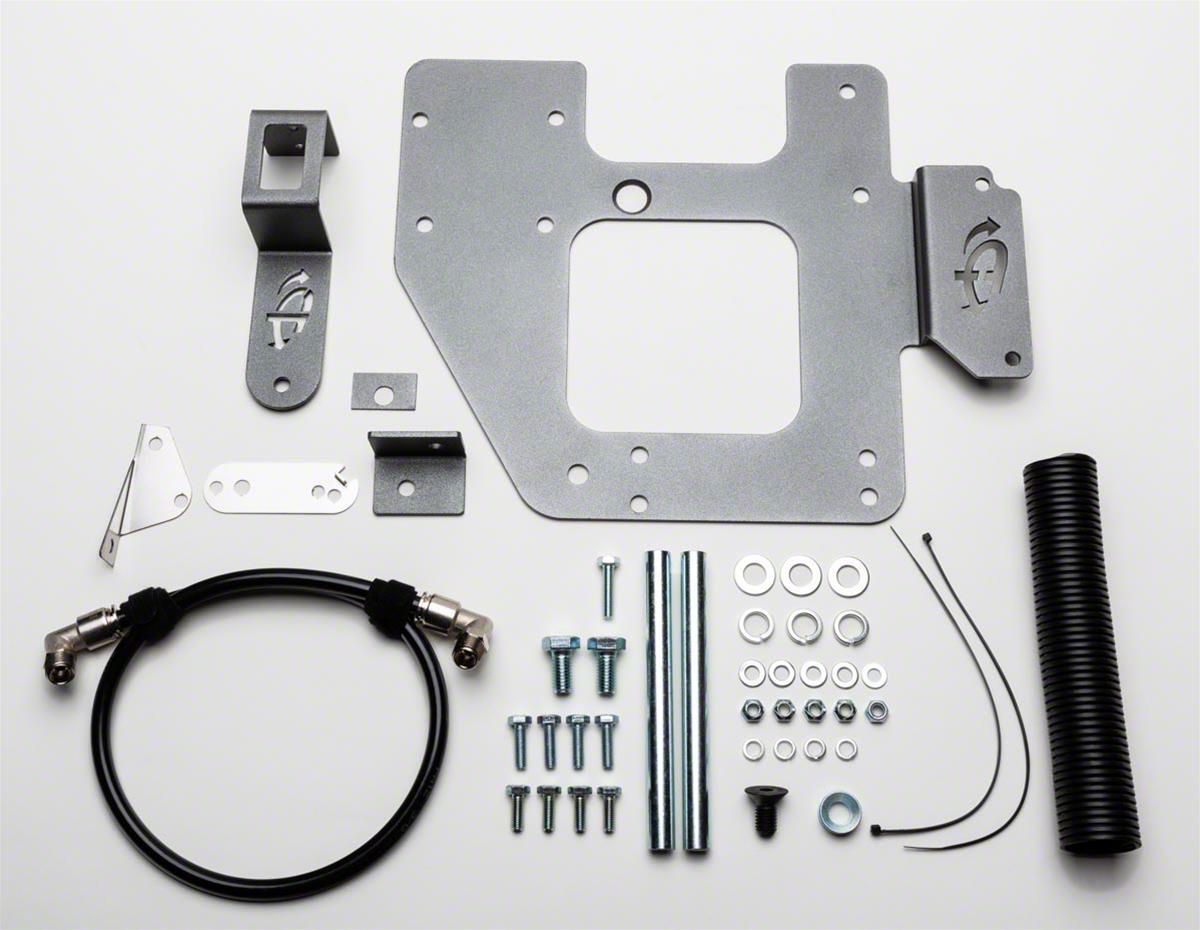 Up Down Air Jeep Wrangler ARB Dual Air Compressor Engine Mount Install ...