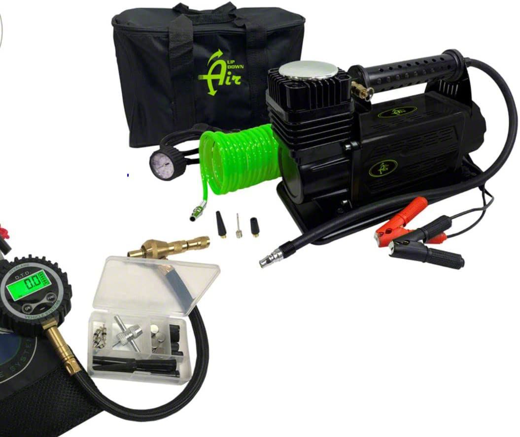 Up Down Air Tacoma Air Compressor and Digital Tire Deflator Combo Kit ...