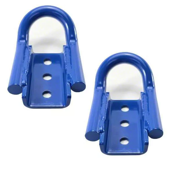 UPR Products Bronco Rear Tow Hook; Blue FB59960 (21-25 Bronco) - Free ...
