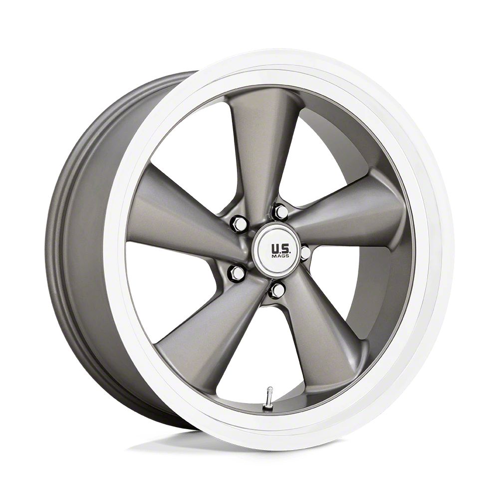 US Mag Jeep Wrangler TS Anthracite with Diamond Cut Lip Wheel; 22x9 ...