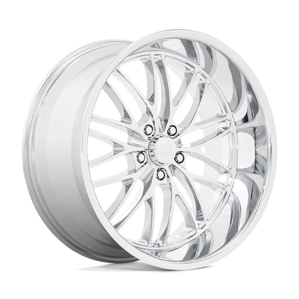 US Mag Jeep Wrangler Santa Cruz Polished Wheel; 22x10.5; 0mm Offset ...