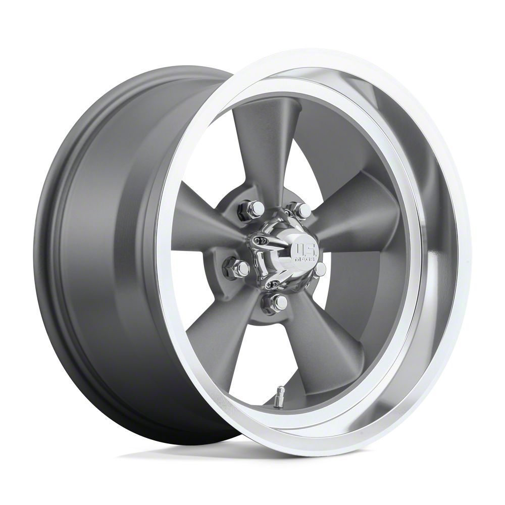 US Mag Jeep Wrangler Standard Matte Gunmetal Wheel; 17x7; 1mm Offset ...