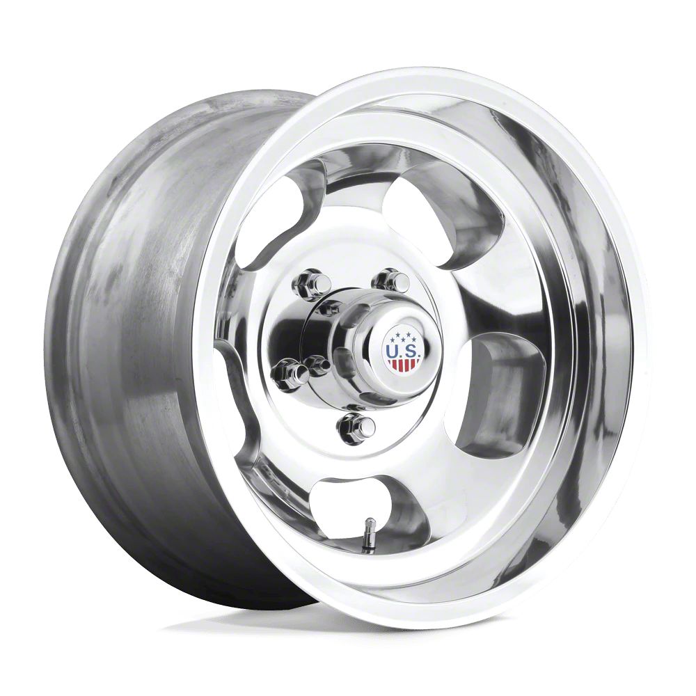 US Mag Jeep Wrangler Indy High Luster Polished Wheel; 15x10; -50mm ...