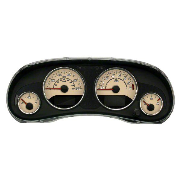 US Speedo Jeep Wrangler Daytona Edition Gauge Face; MPH; Tan WRA1714 ...