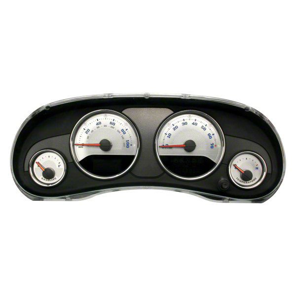 US Speedo Jeep Wrangler Stainless Edition Gauge Face; MPH; White ...