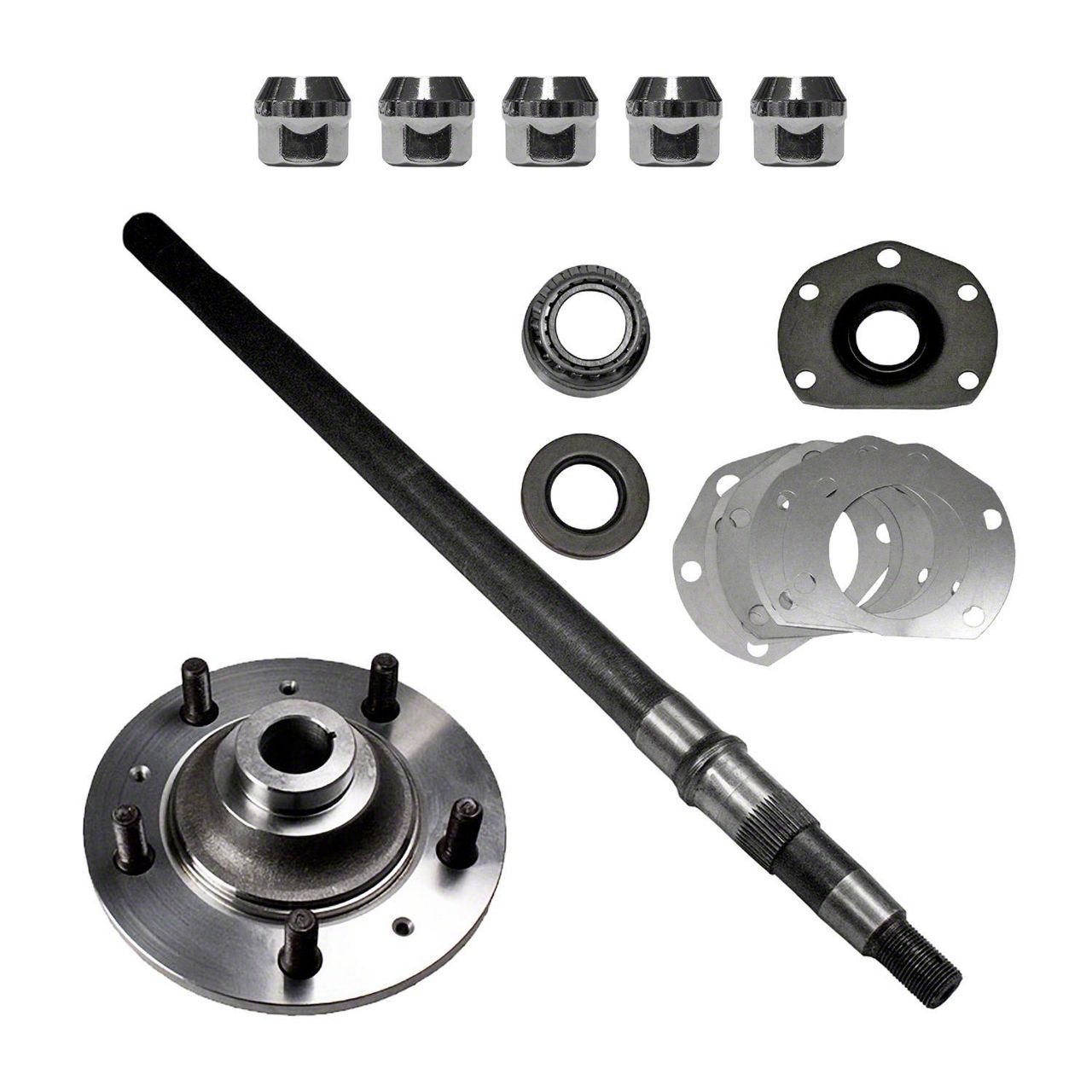 USA Standard Gear Jeep Wrangler AMC M20 Rear Axle; Driver Side; 29 ...