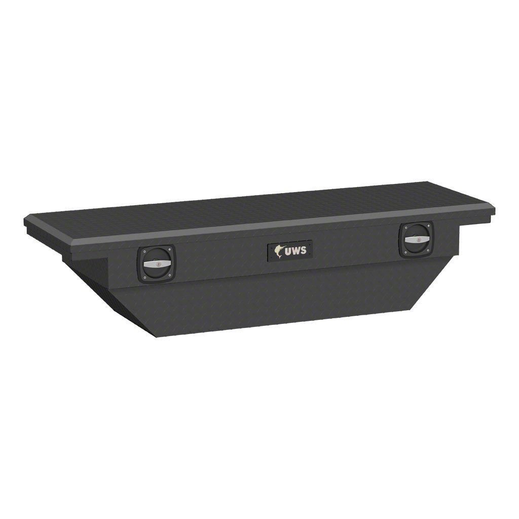UWS Frontier 63-Inch Aluminum Low Profile Secure Lock Angled Tool Box ...