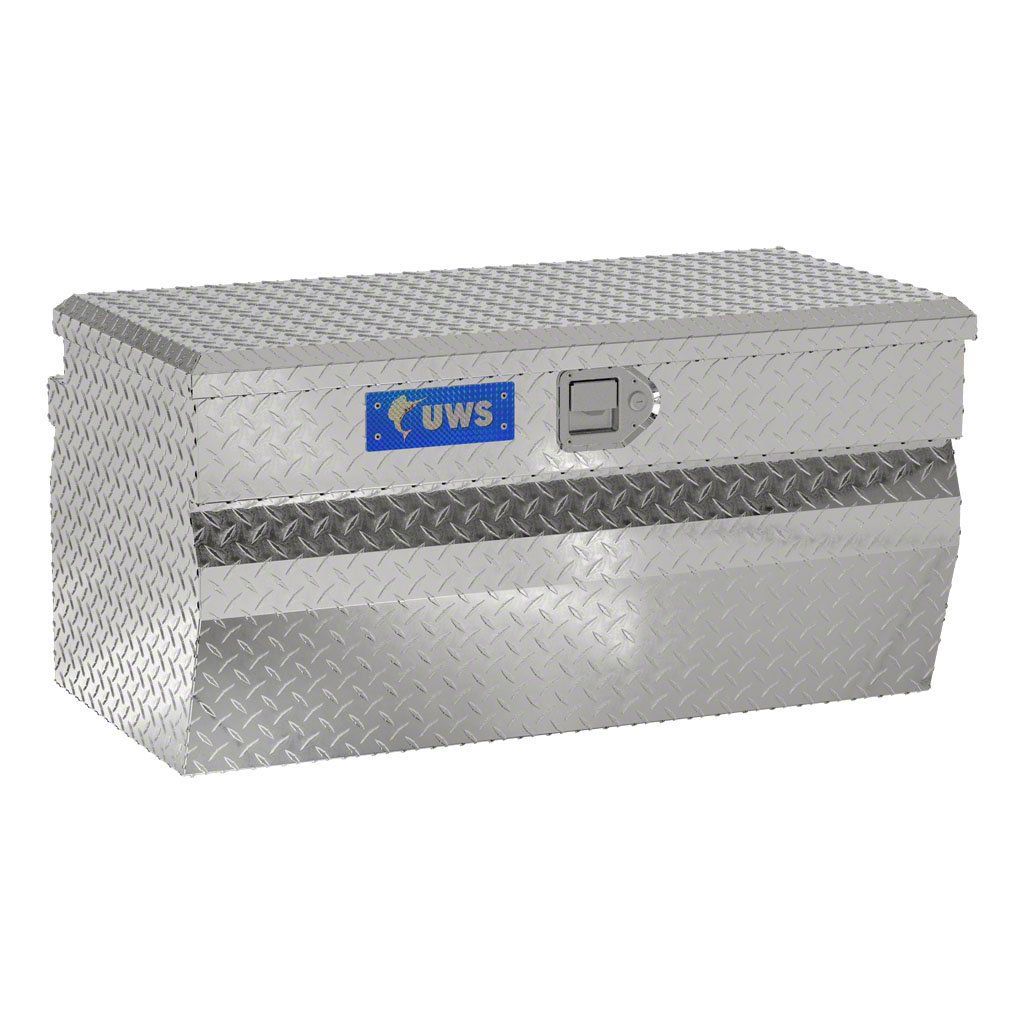 UWS Tacoma 36-Inch Aluminum Wedge Utility Chest Tool Box; Bright ...