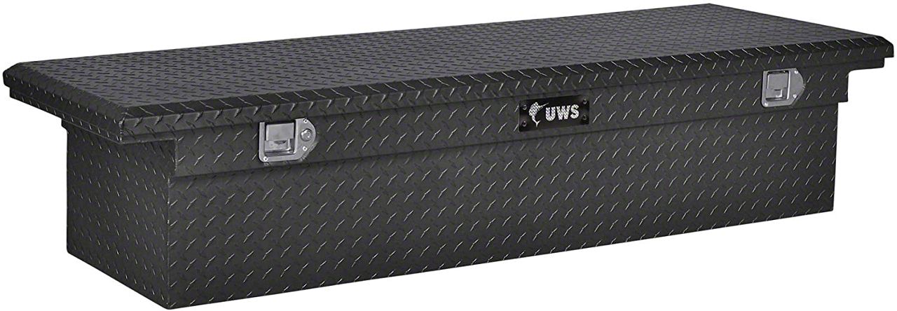 UWS Titan 69-Inch Aluminum Low Profile Crossover Tool Box; Matte Black ...