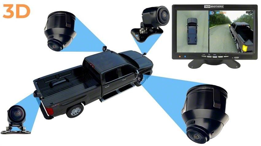 Universal XT 360 Degree Pickup Truck Camera System (Universal; Some ...