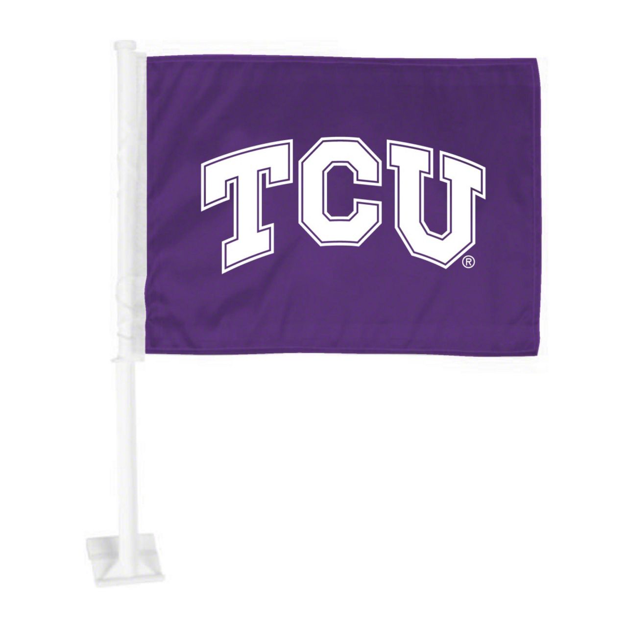 Universal XT Car Flag with Texas Christian University Logo; Purple ...