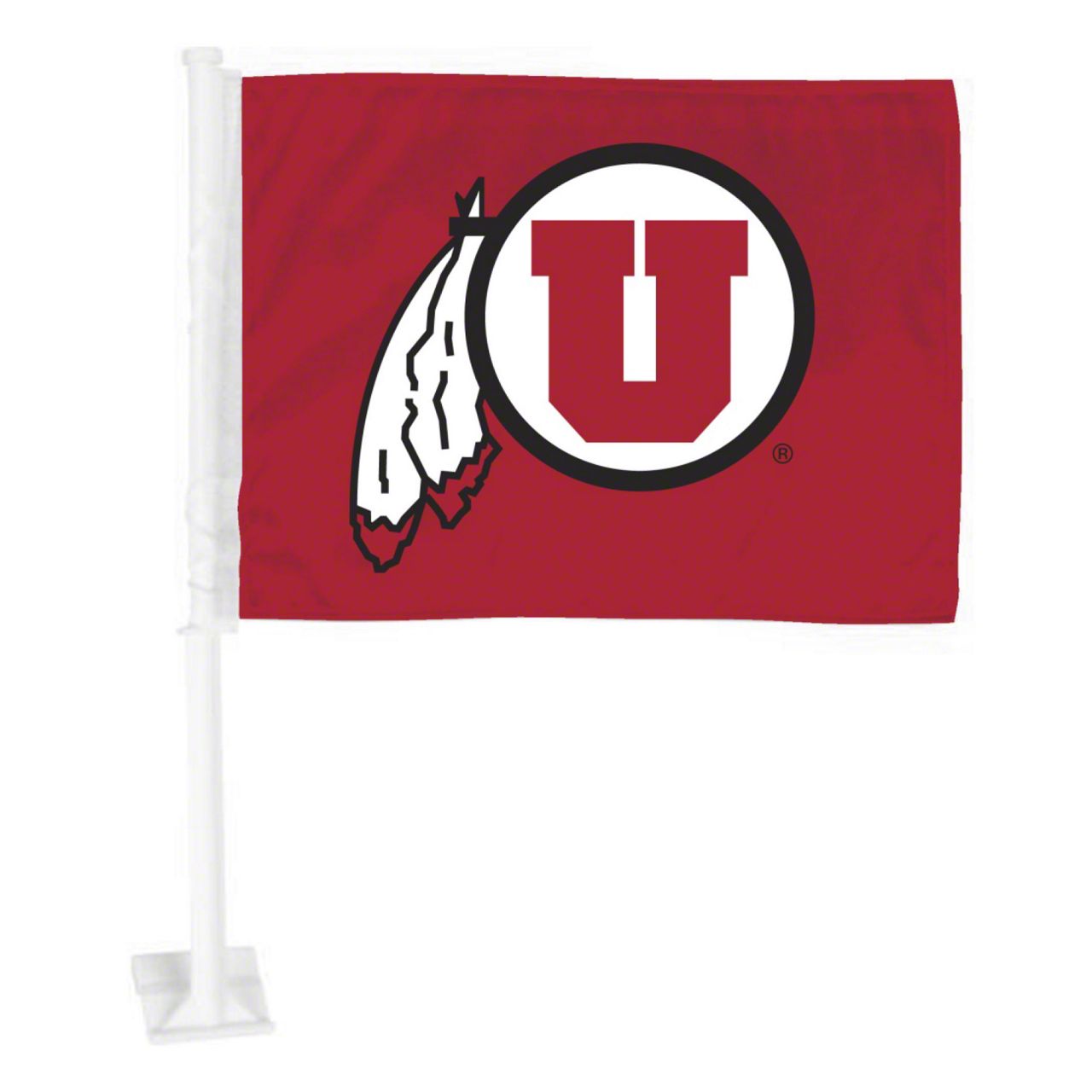 Universal XT Car Flag with University of Utah Logo; Red (Universal ...