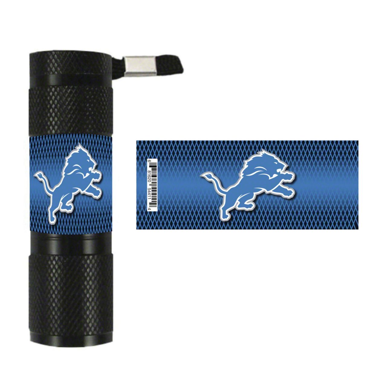 Universal XT Flashlight with Detroit Lions Logo; Blue - Free Shipping
