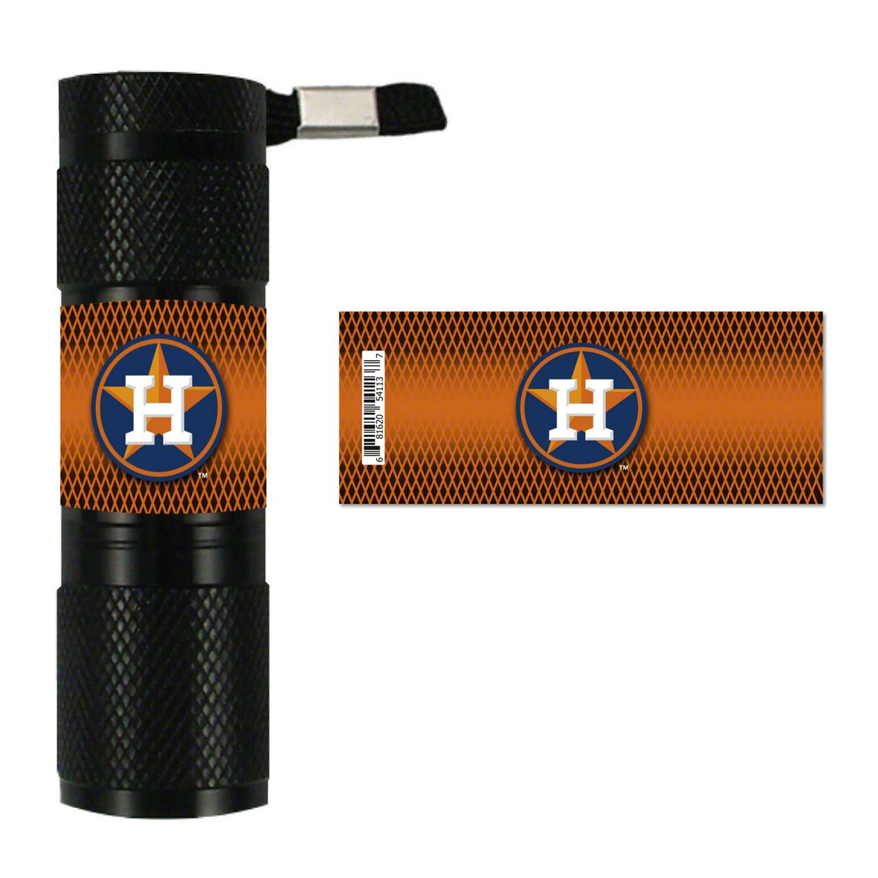 Universal XT Flashlight with Houston Astros Logo; Orange - Free Shipping