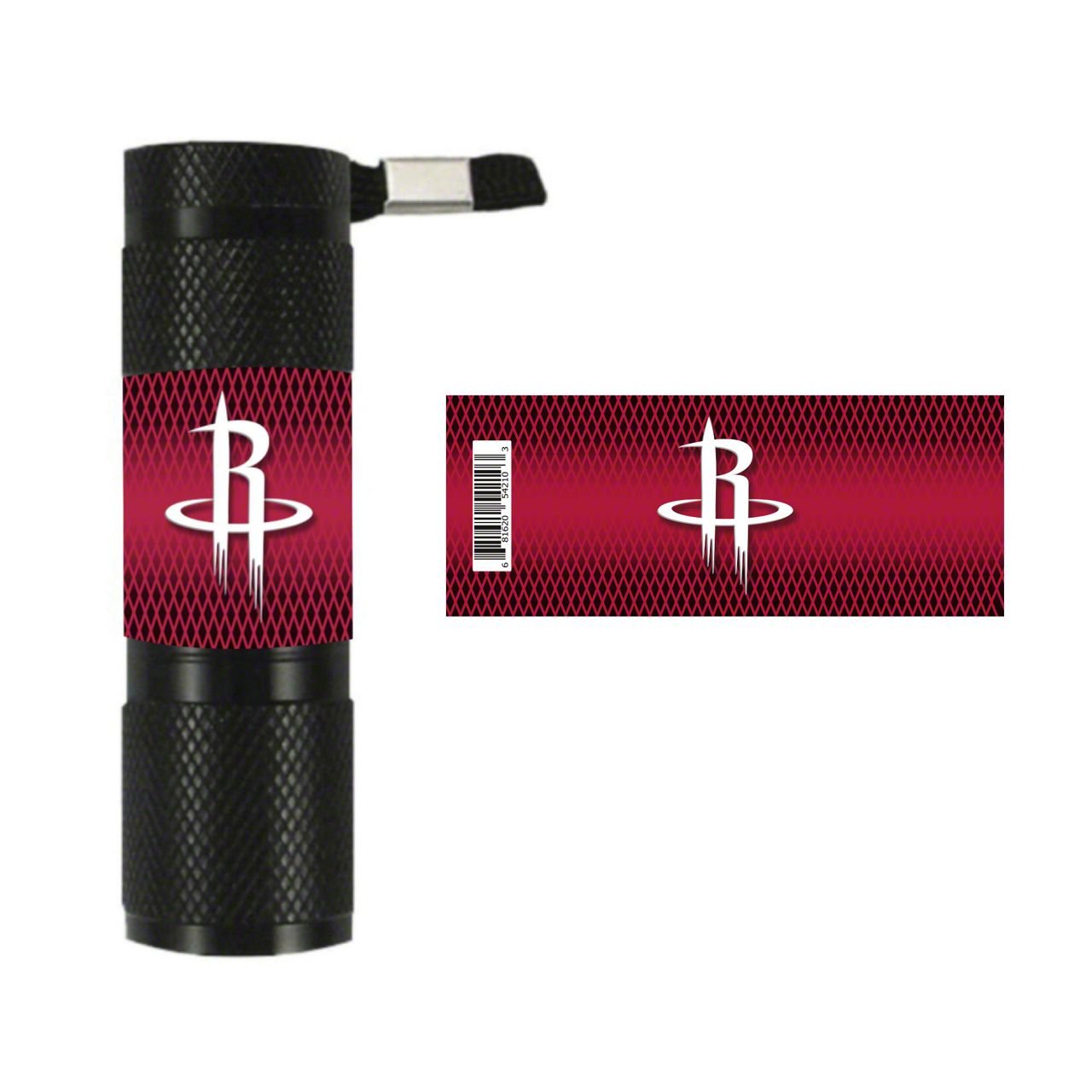 Universal XT Flashlight with Houston Rockets Logo; Red - Free Shipping