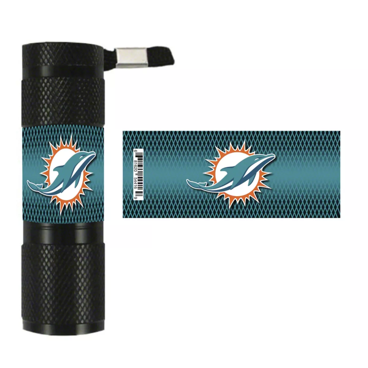 Universal XT Flashlight with Miami Dolphins Logo; Aqua - Free Shipping