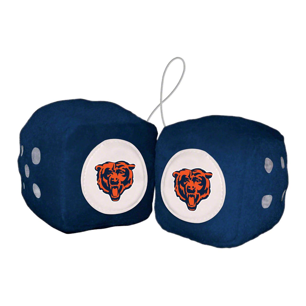 Universal XT Fuzzy Dice with Chicago Bears Logo; Navy (Universal; Some ...