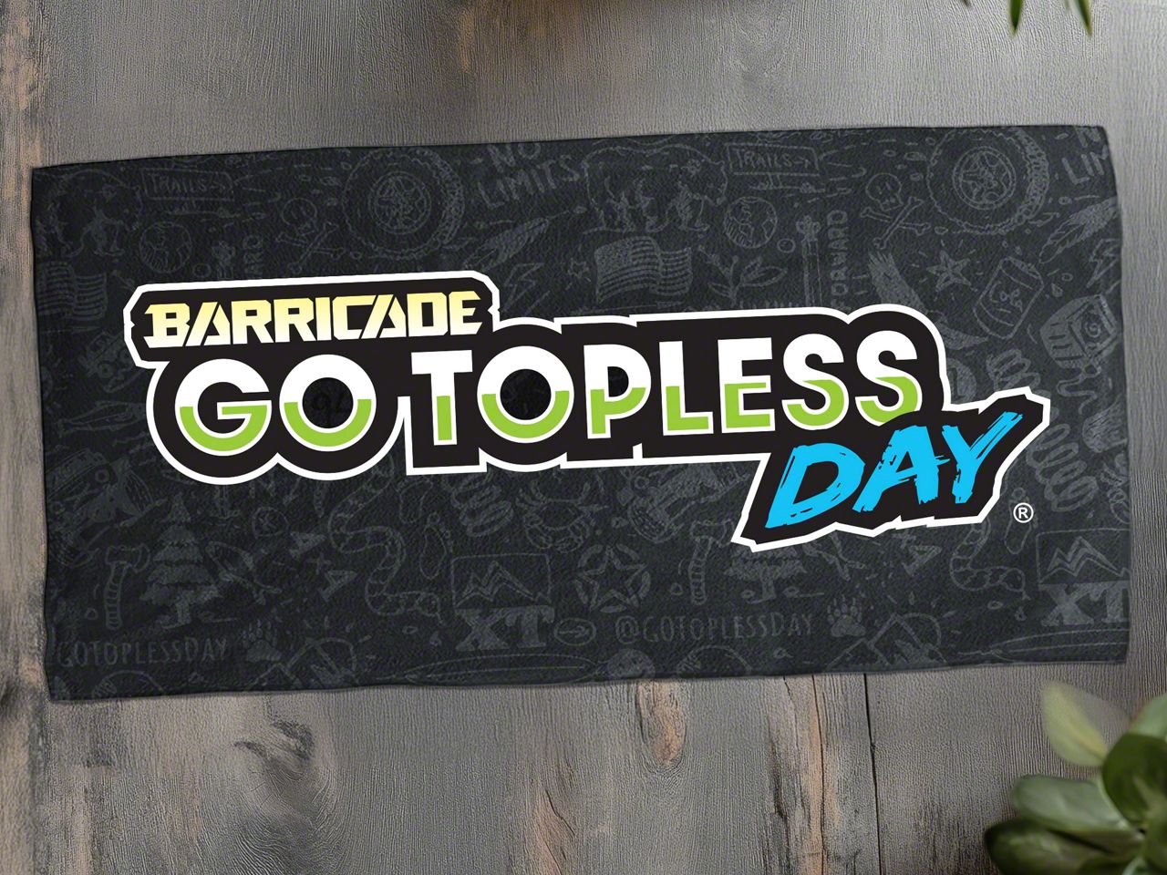 Universal XT Go Topless Day Beach Towel - Free Shipping