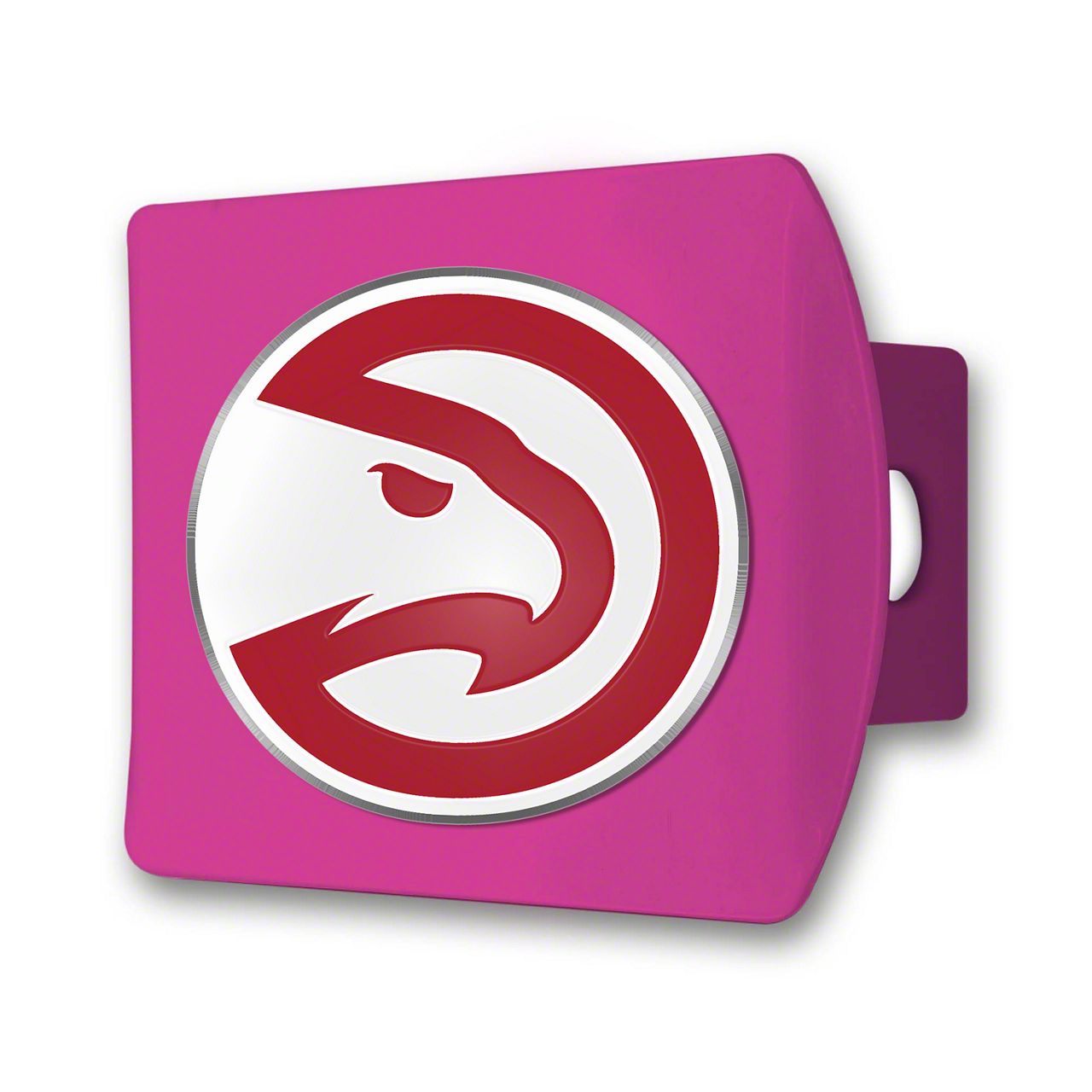 Universal XT Hitch Cover with Atlanta Hawks Logo; Pink (Universal; Some ...