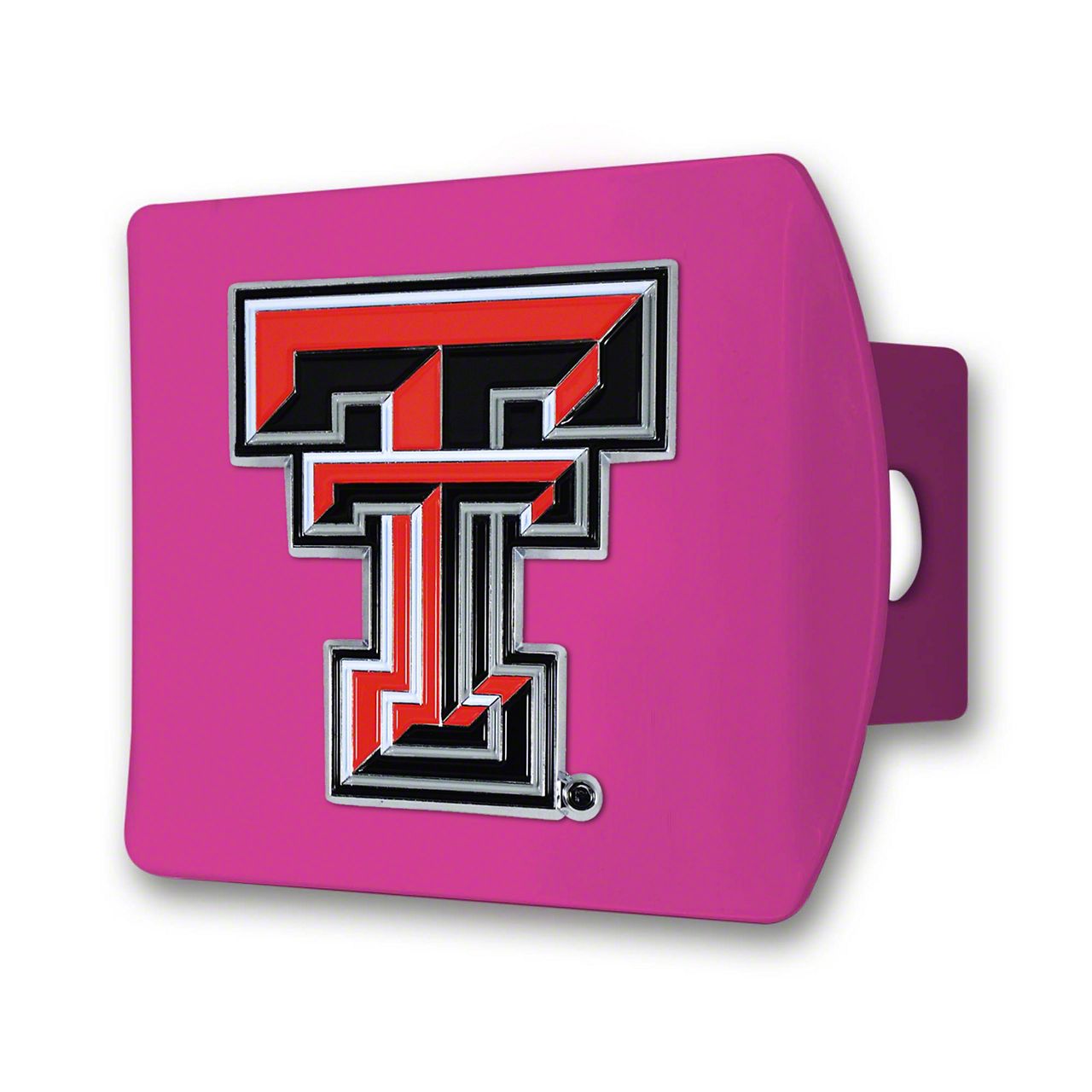 Universal XT Hitch Cover with Texas Tech Logo; Pink (Universal; Some ...