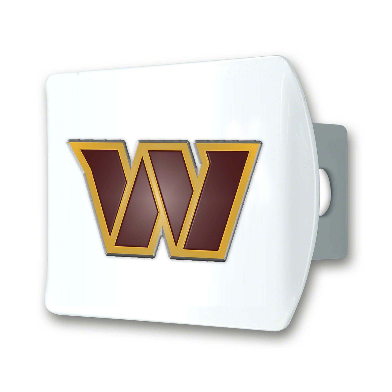 Universal XT Hitch Cover with Washington Commanders Logo; White ...
