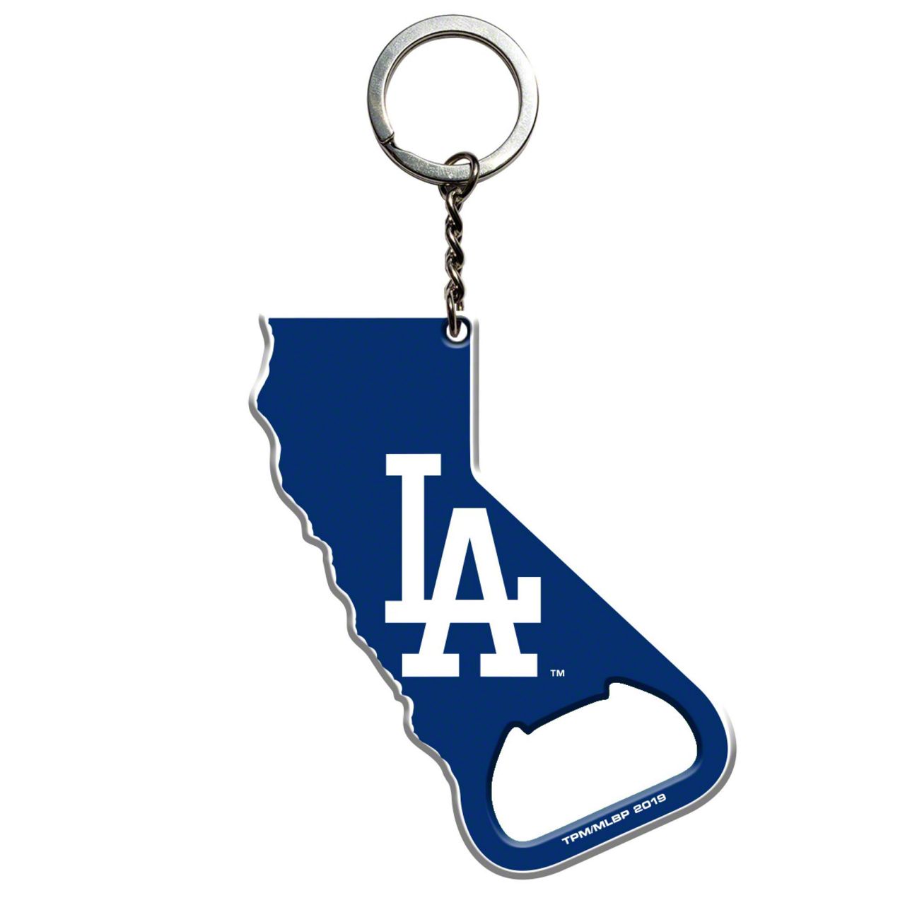 Universal XT Keychain Bottle Opener with Los Angeles Dodgers Logo; Blue ...