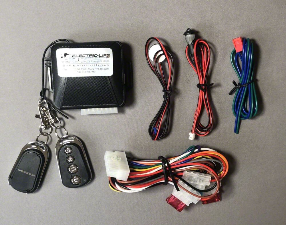 Universal XT Keyless Entry Kit; 3-Channel (Universal; Some Adaptation ...