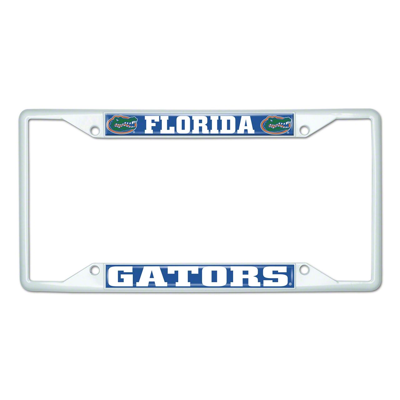 Universal XT License Plate Frame with Florida; White (Universal; Some ...