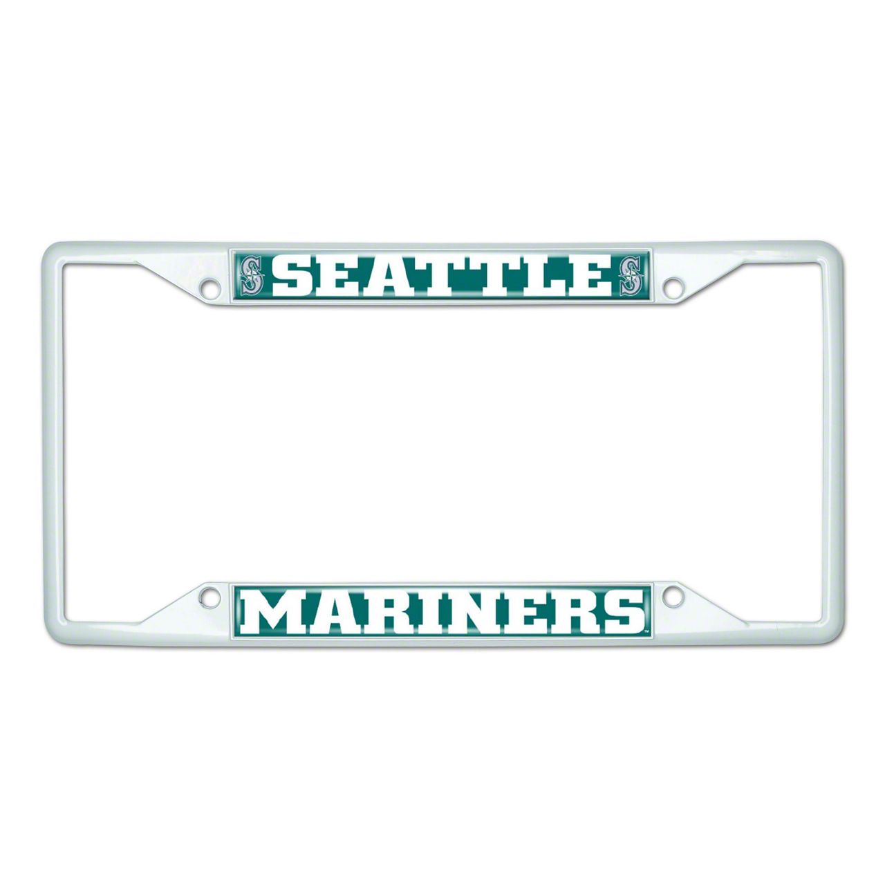 Universal XT License Plate Frame with Seattle Mariners; White ...