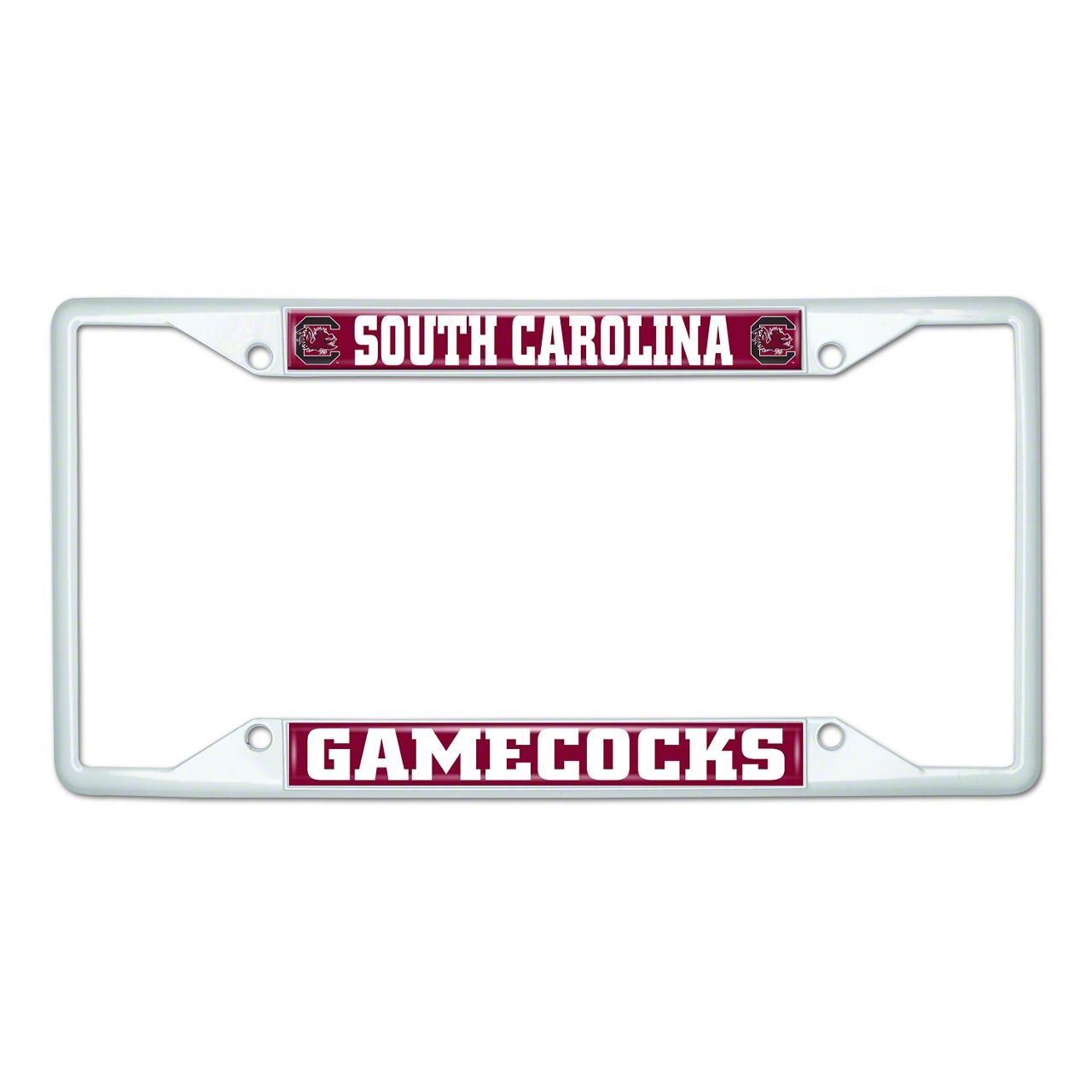 Universal XT License Plate Frame with South Carolina; White (Universal ...
