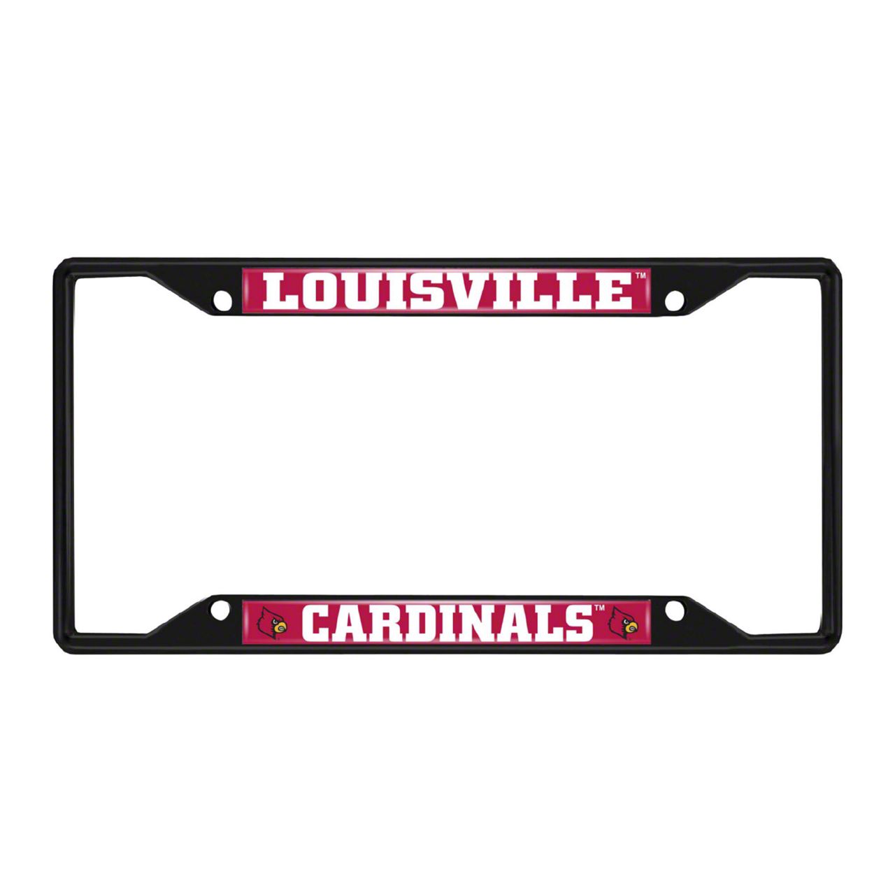 Universal XT License Plate Frame with University of Louisville Logo ...