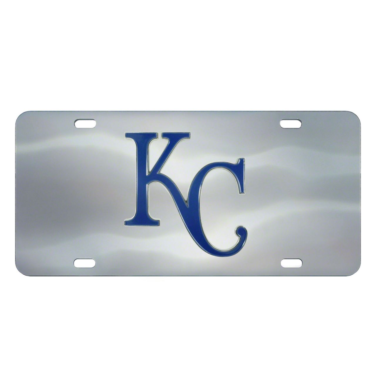 Universal XT License Plate with Kansas City Royals Logo; Stainless ...