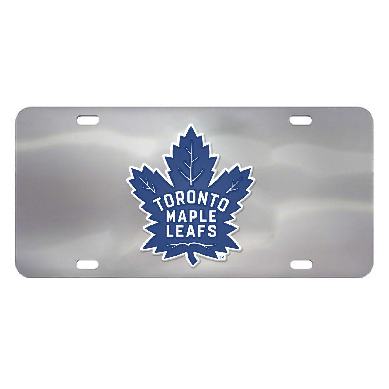 Universal XT License Plate with Toronto Maple Leafs Logo; Stainless ...
