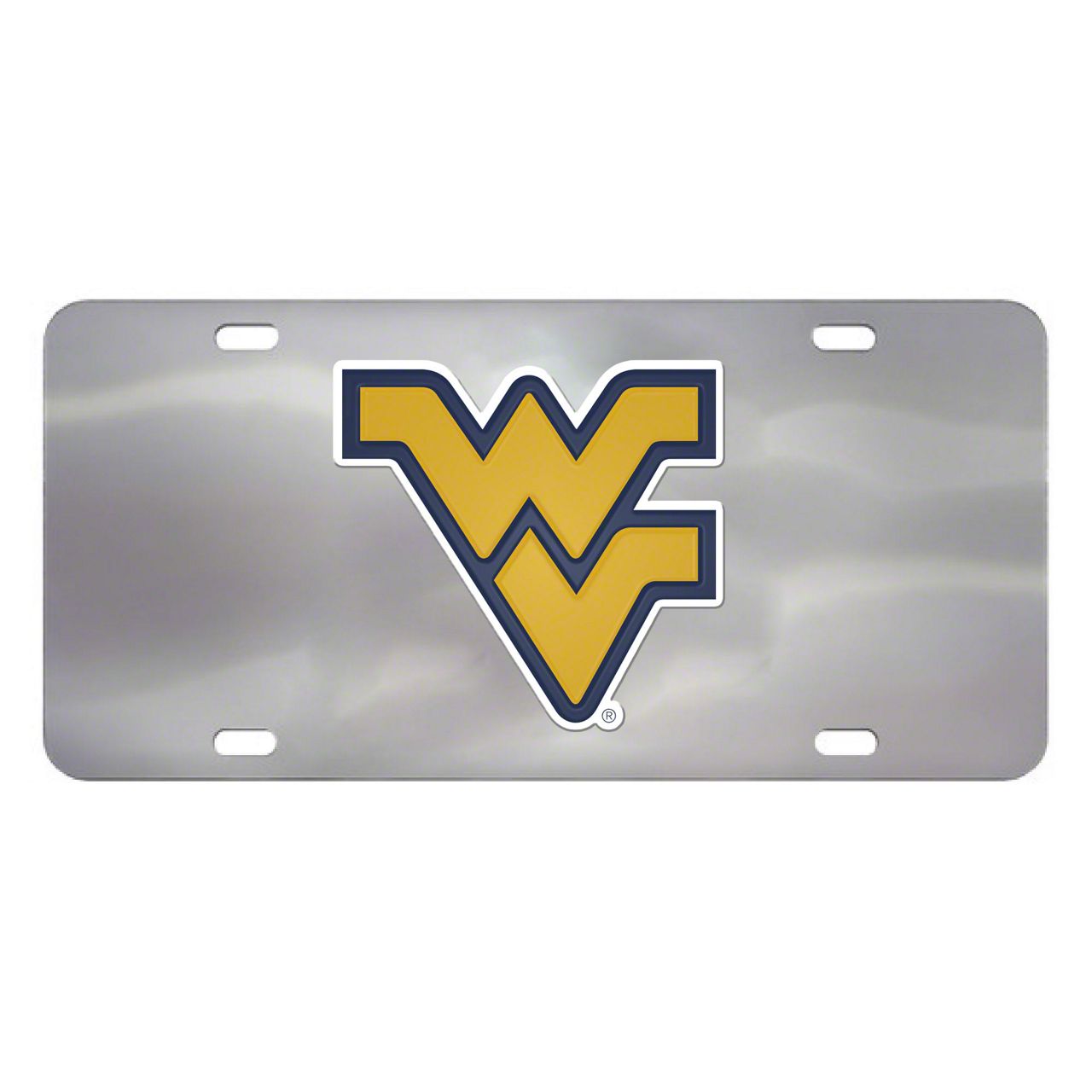 Universal XT License Plate with West Virginia University Logo ...