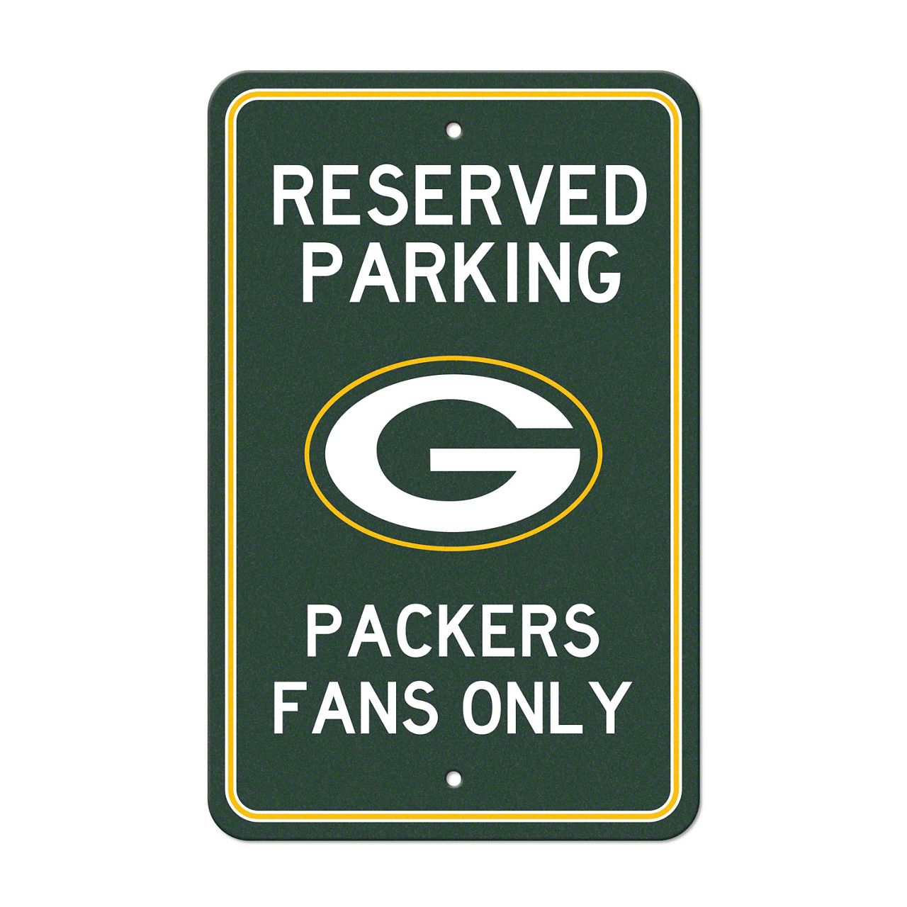 Universal XT Parking Sign with Green Bay Packers Logo; Green - Free ...