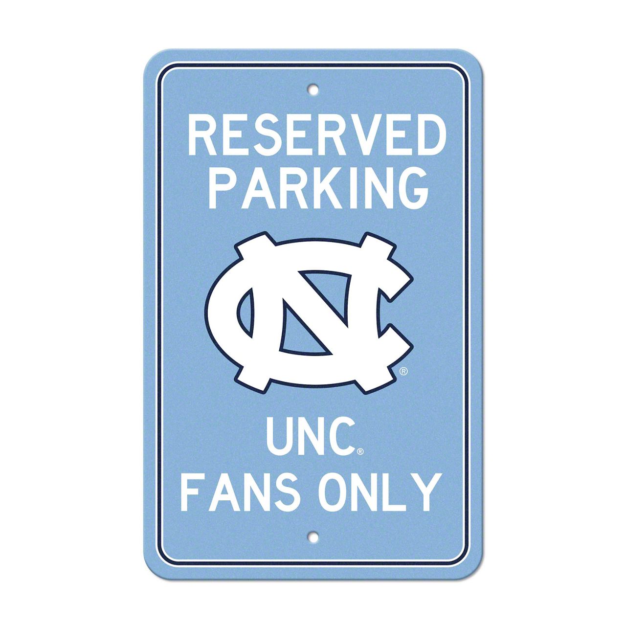 Universal XT Parking Sign with University of North Carolina at Chapel ...