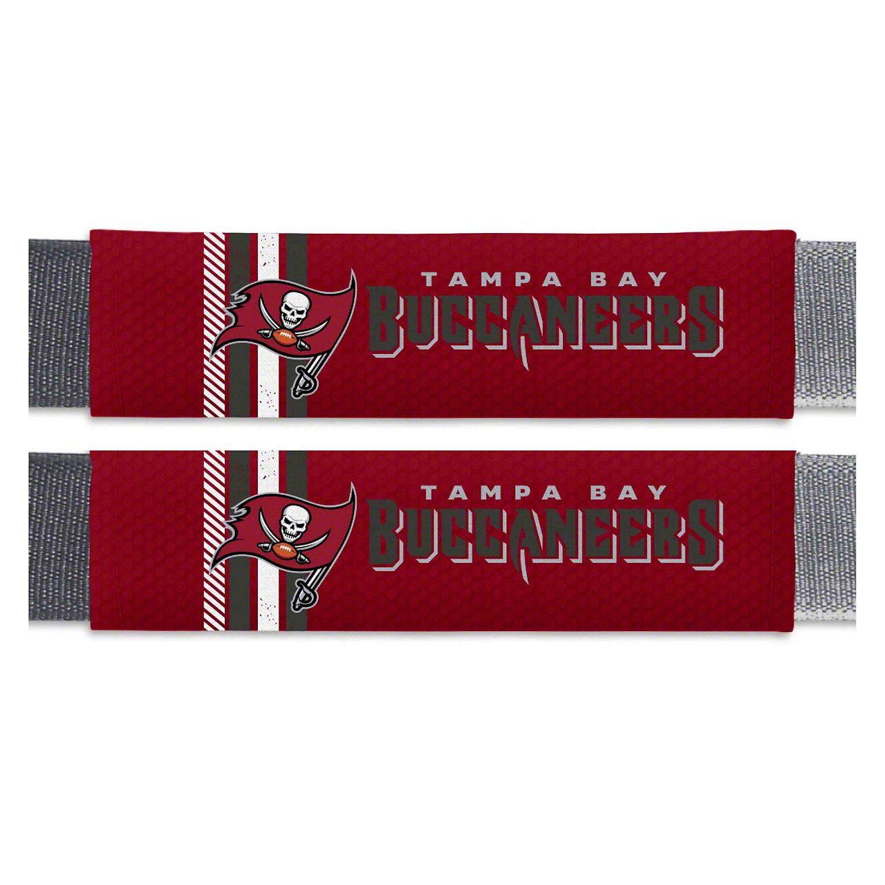 Universal XT Rally Seatbelt Pads with Tampa Bay Buccaneers Logo; Red ...